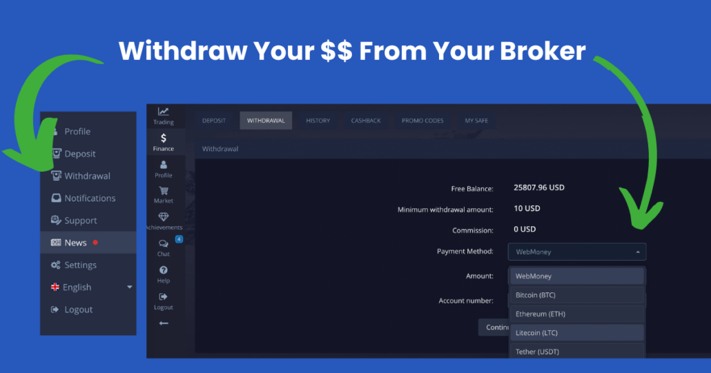 Binary Options Withdrawal | How To Withdraw From A Broker